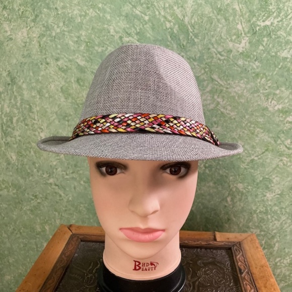 Magid | Accessories | Magid Hats Gray Unisex Linen Fedora | Poshmark